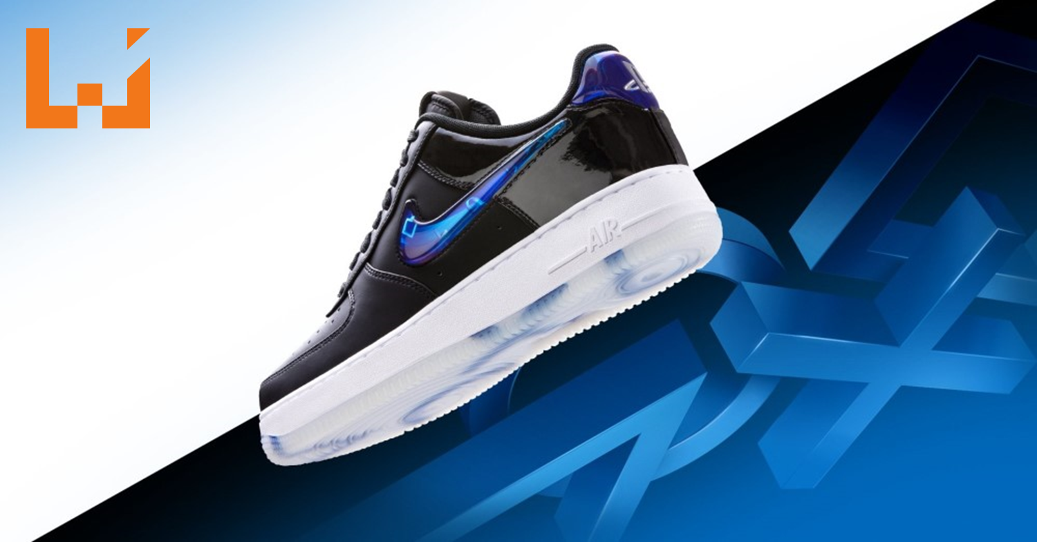 Nike x PlayStation新主题球鞋Nike Air Force 1 Low已亮相！运动宅首选！ - Wanuxi