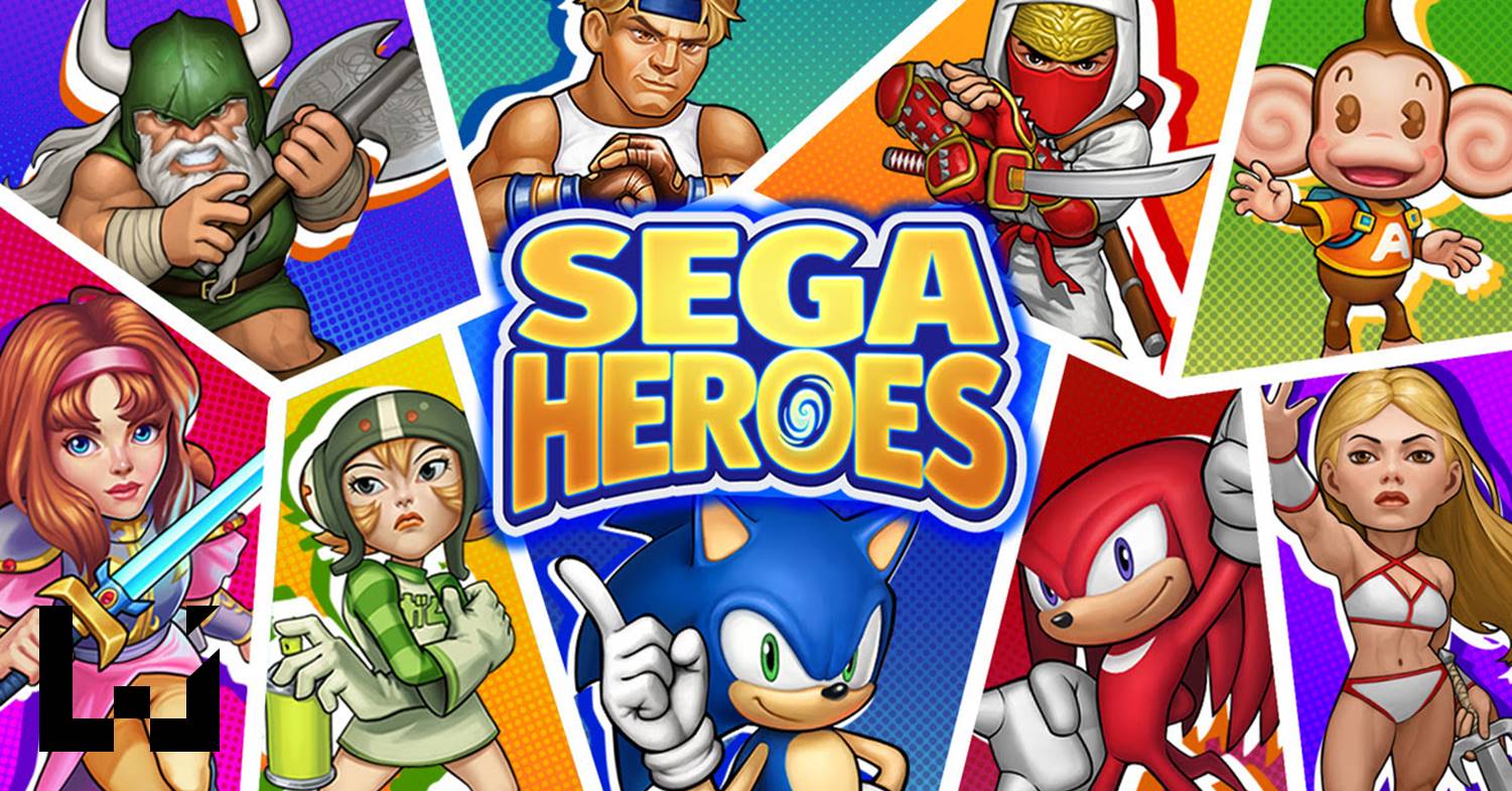 集结SEGA作品众角色的游戏《SEGA Heroes》正式推出！打造独一无二的SEGA军团！ - Wanuxi