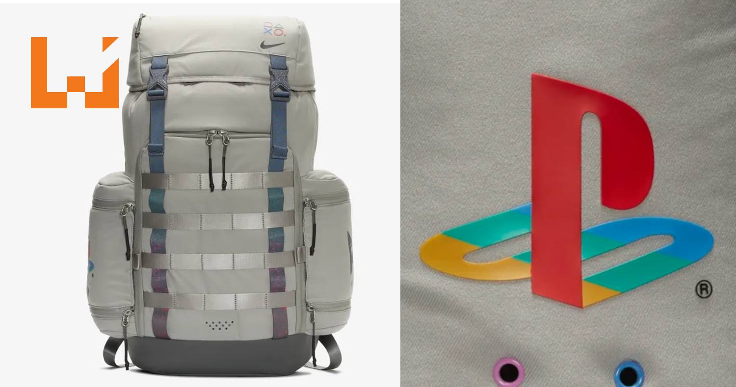 Nike与PlayStation合作推出Nike PS x PG背包！帅气又实用！ - Wanuxi