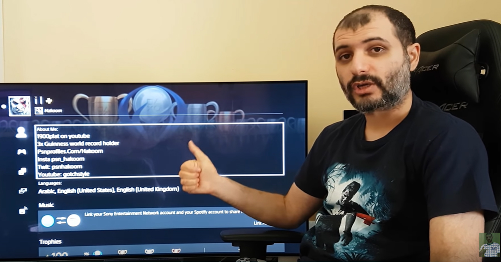 最强游戏“肝帝”Hakoom大神再打破白金游戏记录！Hakoom的PlayStation白金成就正式突破2,000白金杯！ - Wanuxi