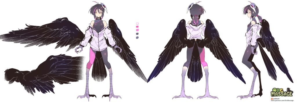 《ORC MASSAGE》“兽人的指力”专业服务将为您带来最高的享受！色灵哈比等魔物娘等你满足她！ - Wanuxi