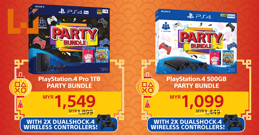 SIES将在1月31日开启“Raticulous Offers”活动！PS4 Party Bundle仅卖RM1099！ - Wanuxi