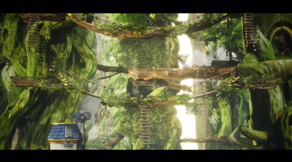 韩国大神制作《MapleStory》民间重制版！Ellinia和Temple of Time的地图被3D化，效果令人惊艳！ - Wanuxi