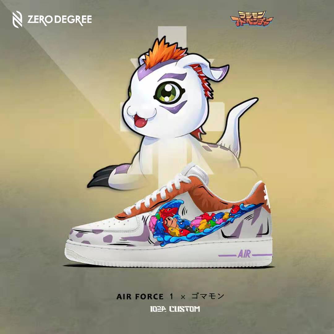 来自大马ZeroDegree开放「Nike x Digimon Air Force 1」球鞋让玩家预购！超过10种Digimon让玩家选择 ...