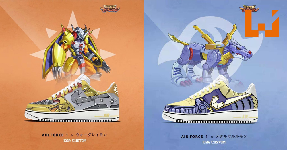 来自大马ZeroDegree开放「Nike x Digimon Air Force 1」球鞋让玩家预购！超过10种Digimon让玩家选择 ...