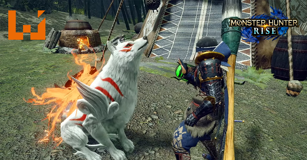 《Monster Hunter Rise》x《Okami》联动！「天照」即将登场！ - Wanuxi